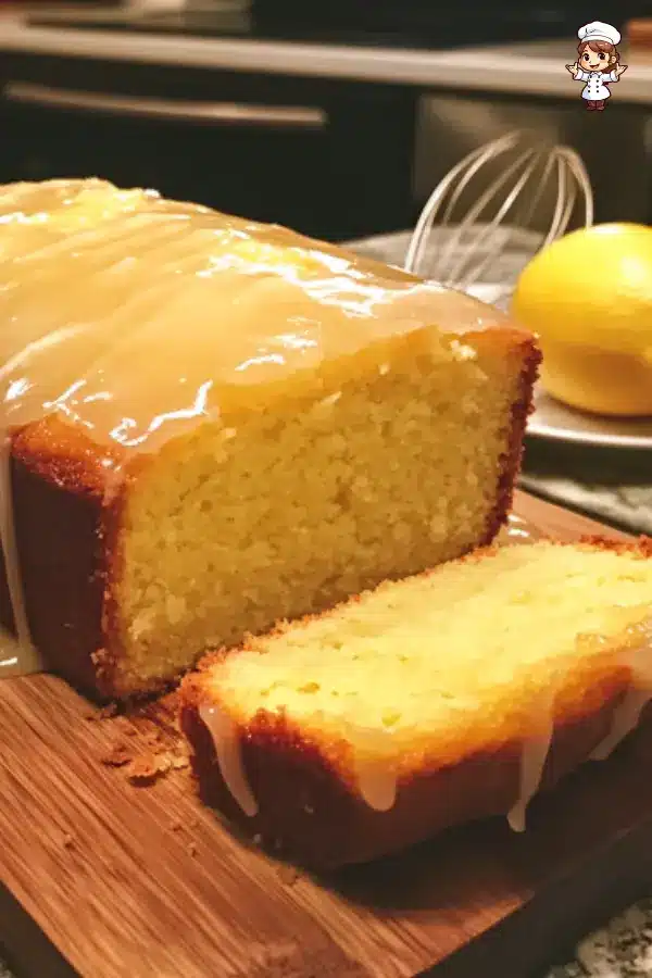 Classic Iced Lemon Pound Cake Recipe – Moist, Zesty