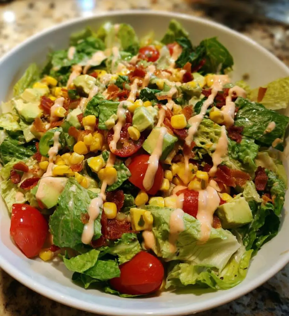 Delightful Chipotle Cheddar Chopped Salad for Comforting Dinners