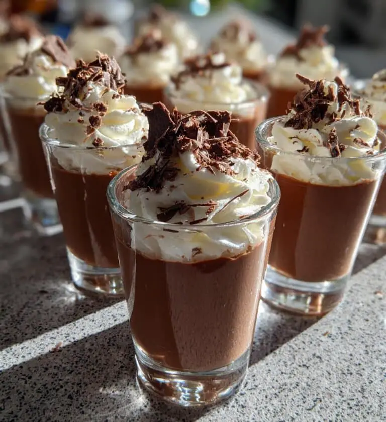 Christmas Chocolate Kahlua Baileys Pudding Shots: 6 Festive Delights