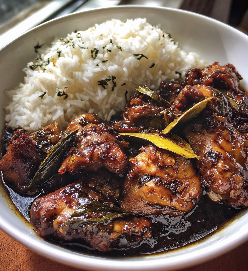 Filipino Chicken Adobo
