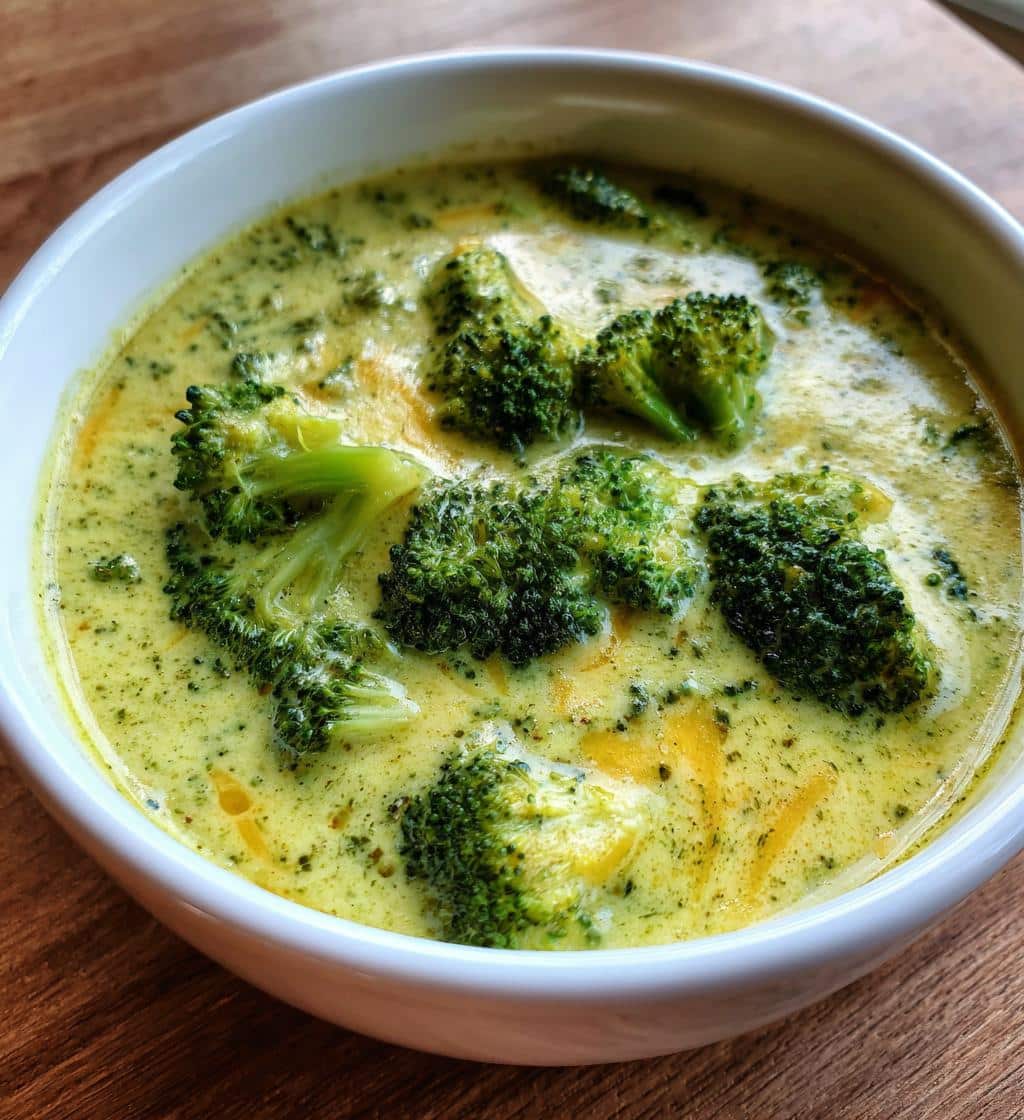 Quick And Easy Broccoli Cheddar Soup 30 Minutes Of Comfort